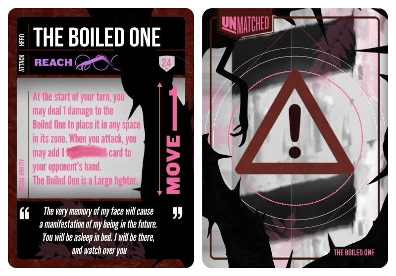 The Unmatched Club | Fan Deck - The Boiled One Phenomenon