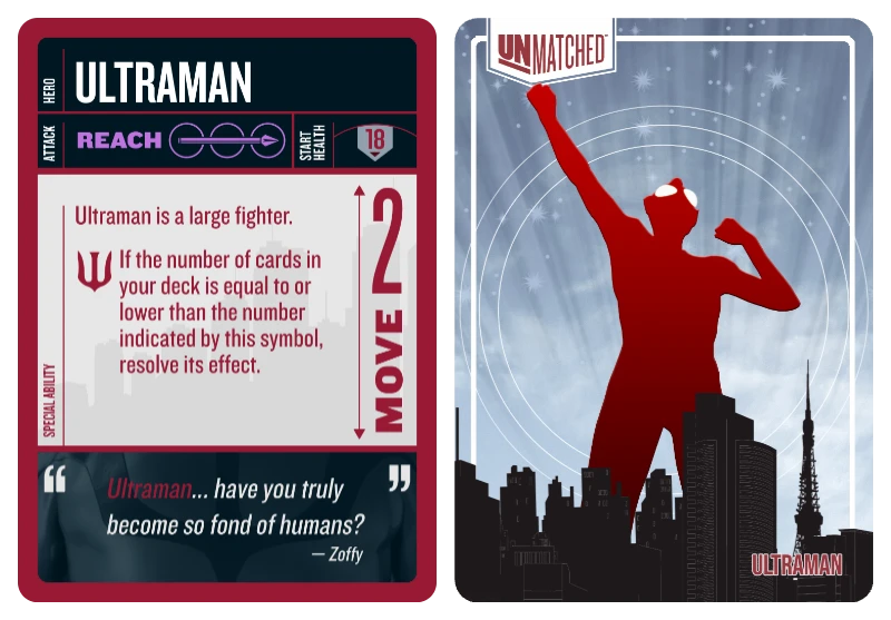 The Unmatched Club | Fan Deck - Ultraman