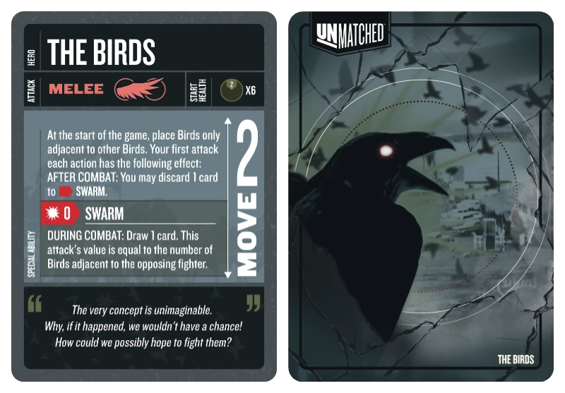 The Unmatched Club | Fan Deck - The Birds