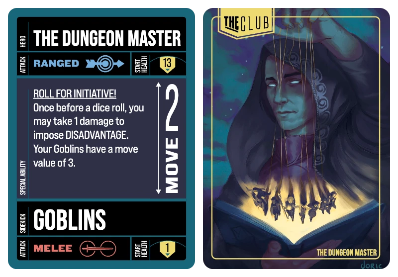 The Unmatched Club | Fan Deck - The Dungeon Master