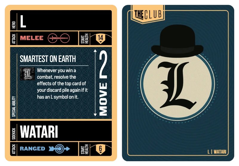 The Unmatched Club | Fan Deck - L | Watari