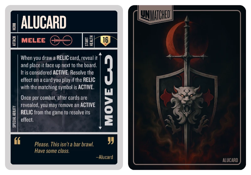 The Unmatched Club | Fan Deck - Alucard (EN-US)