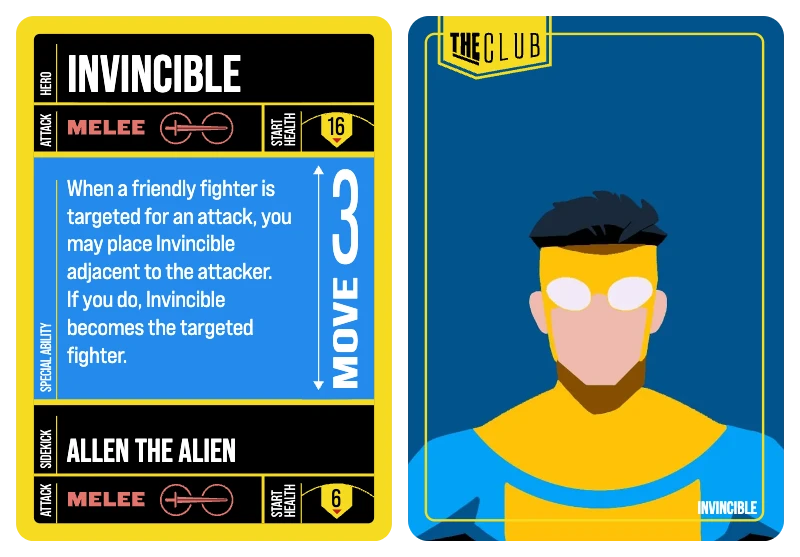 The Unmatched Club | Fan Deck - Invincible
