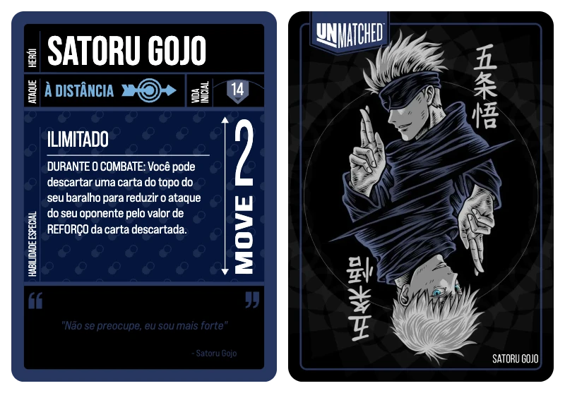 The Unmatched Club | Fan Deck - SATORU GOJO
