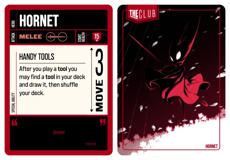 The Unmatched Club | Fan Deck - Hornet