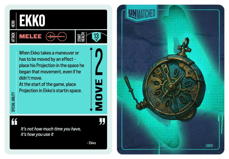The Unmatched Club | Fan Deck - Ekko