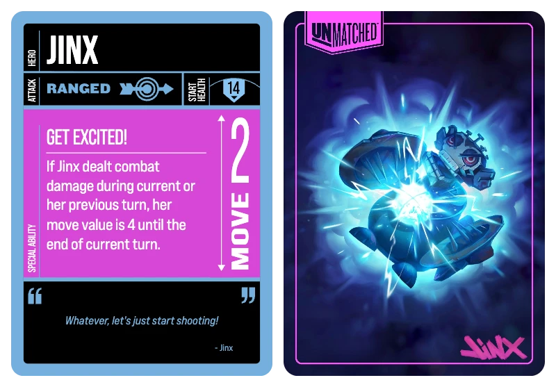 The Unmatched Club | Fan Deck - Jinx