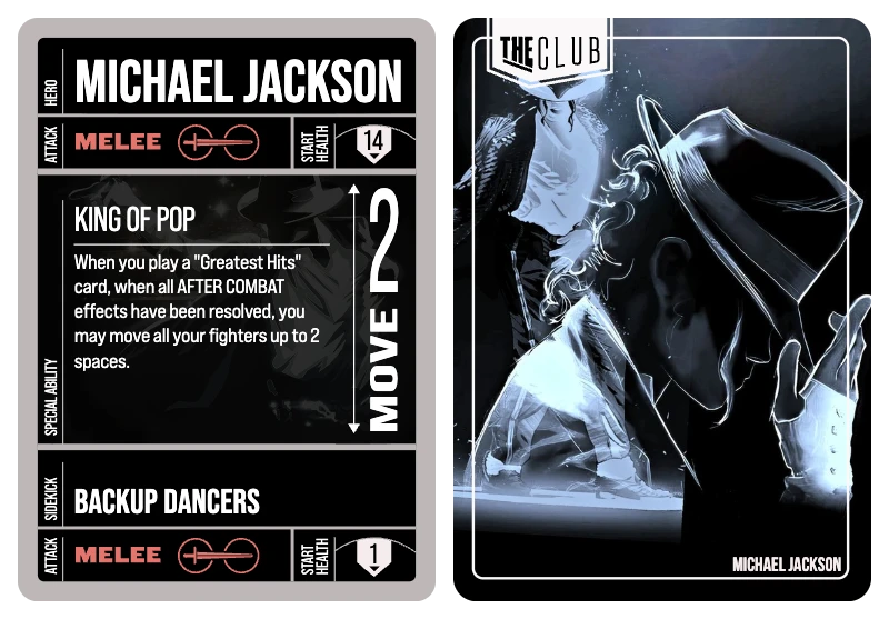 The Unmatched Club | Fan Deck - Michael Jackson