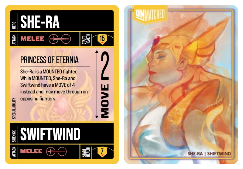 The Unmatched Club | Fan Deck - She-Ra