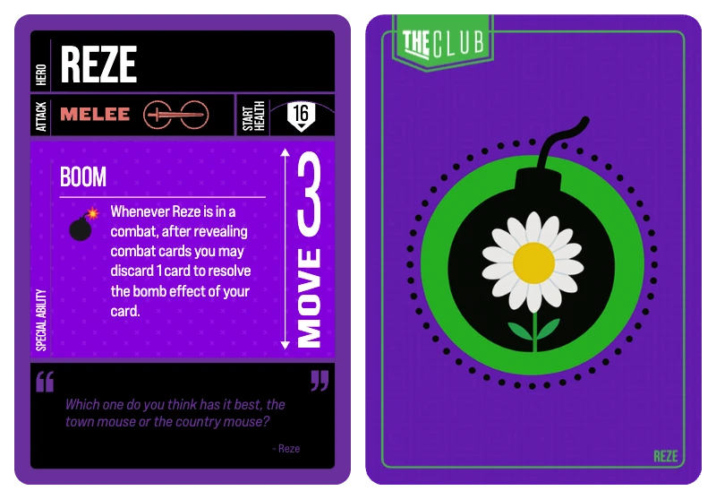 The Unmatched Club | Fan Deck - Reze