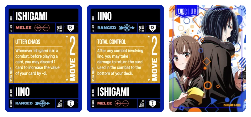 The Unmatched Club | Fan Deck - Ishigami & Iino