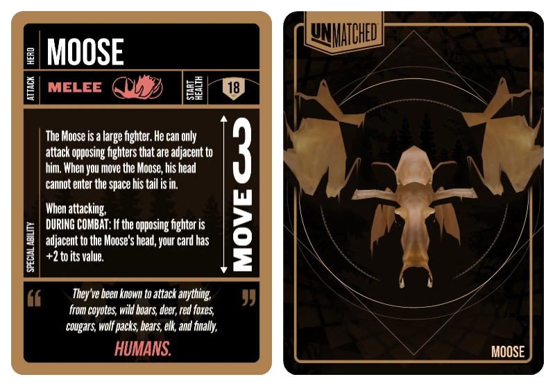 The Unmatched Club | Fan Deck - Moose