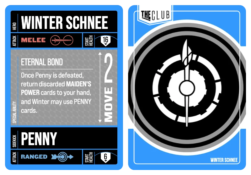 The Unmatched Club | Fan Deck - Winter Schnee